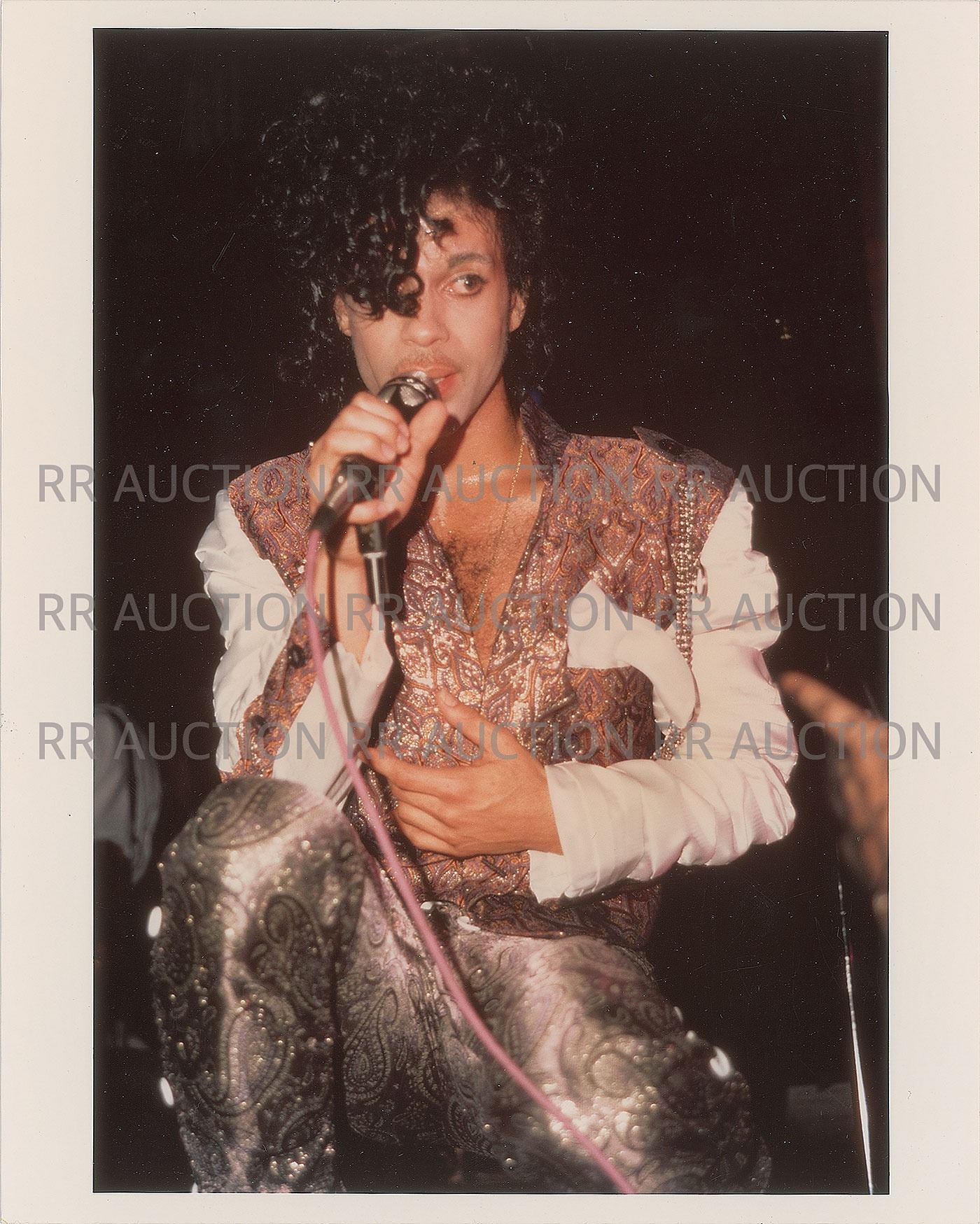 Prince 1984 Pre-Purple Rain Tour Original Vintage Color Photograph by ...