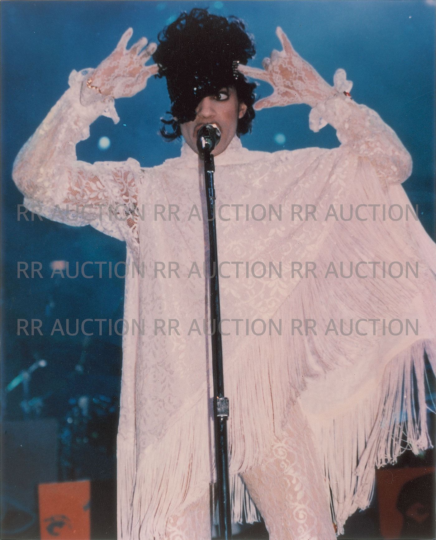 Prince Group of (5) 1985 Purple Rain Tour Color Photographs