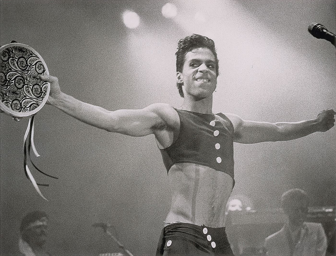 Prince 1986 Parade Tour Pair of Original Vintage Photographs