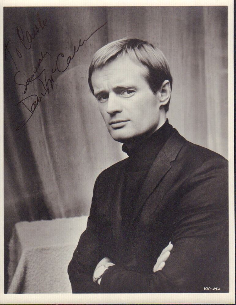 David McCallum The Man from U.N.C.L.E. Vintage Signed 8x10 Photo
