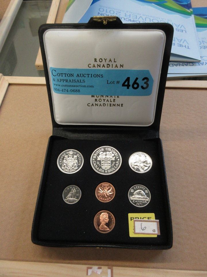 1971 Royal Canadian Mint Coin Set