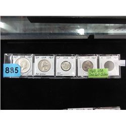 1964 USA Silver Coin Set