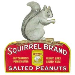 Squirrel Brand Peanuts die cut cdbd.