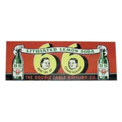 66 Lithiated Lemon Soda embossed tin ...