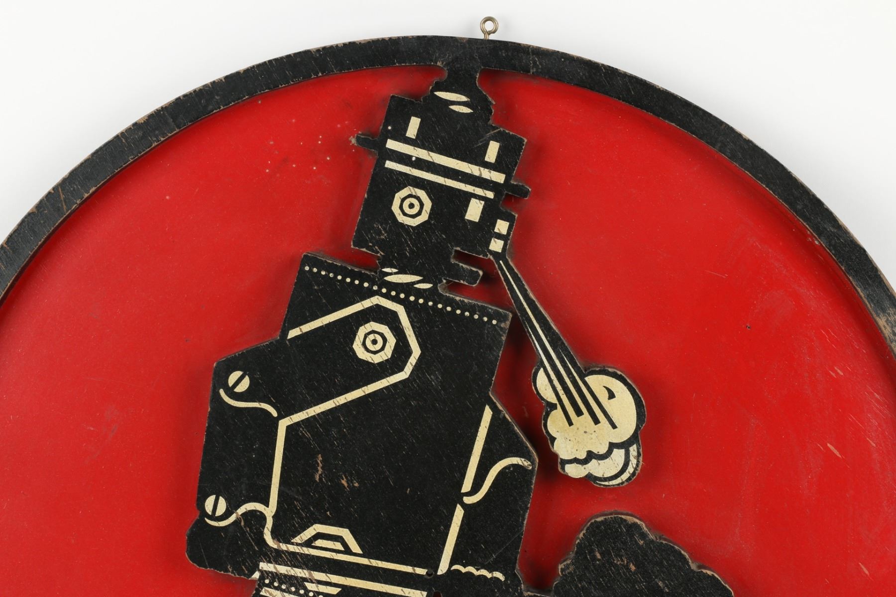 Iron Fireman Coal Furnace Sign