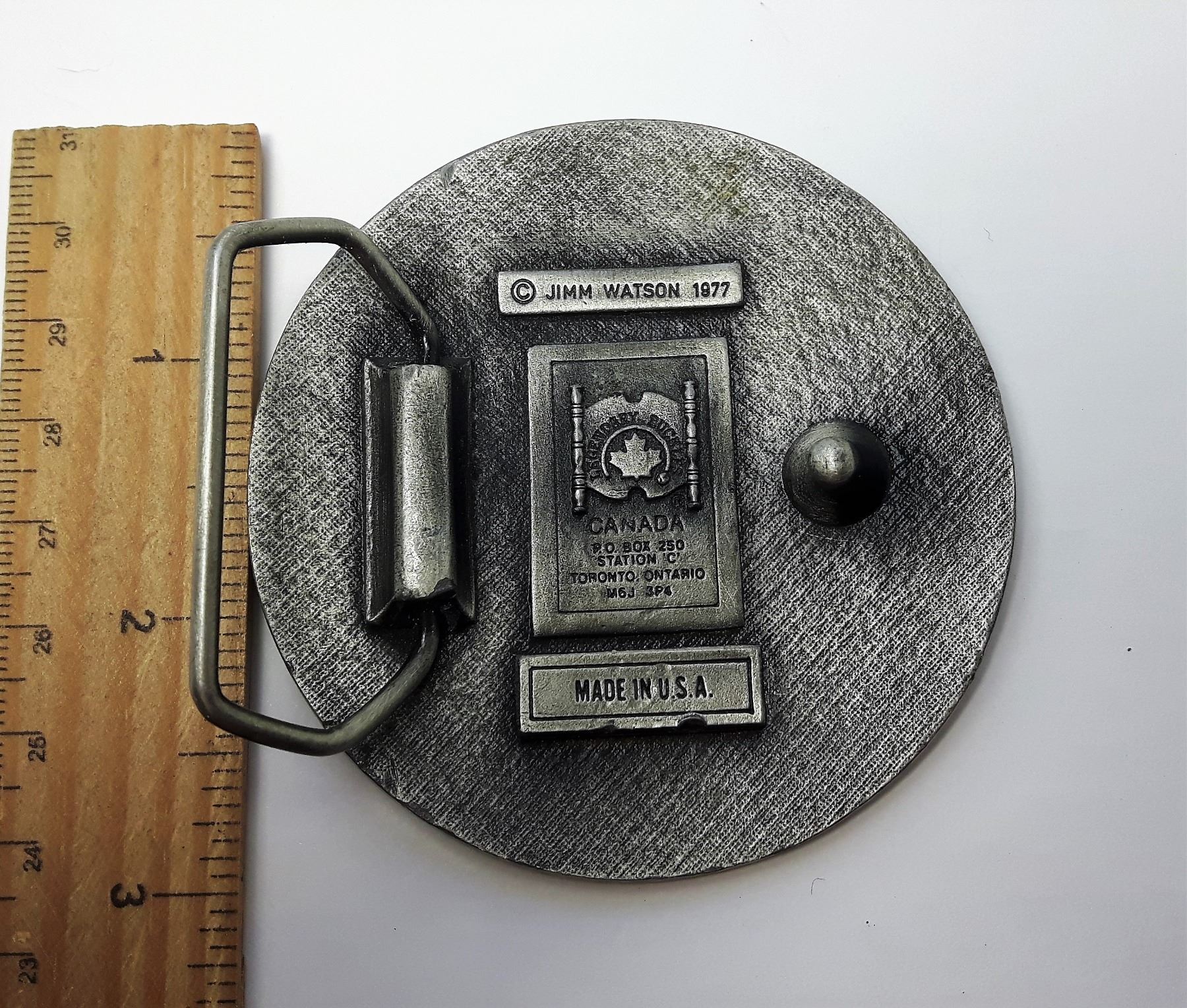 12 - VINTAGE JIMM WATSON BELT BUCKLE