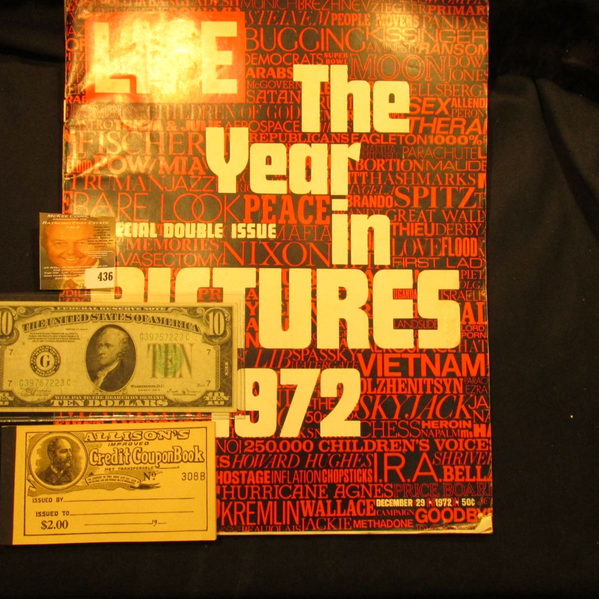 December 29, 1972 "LIFE" with article "The Year in Pictures 1972 ...