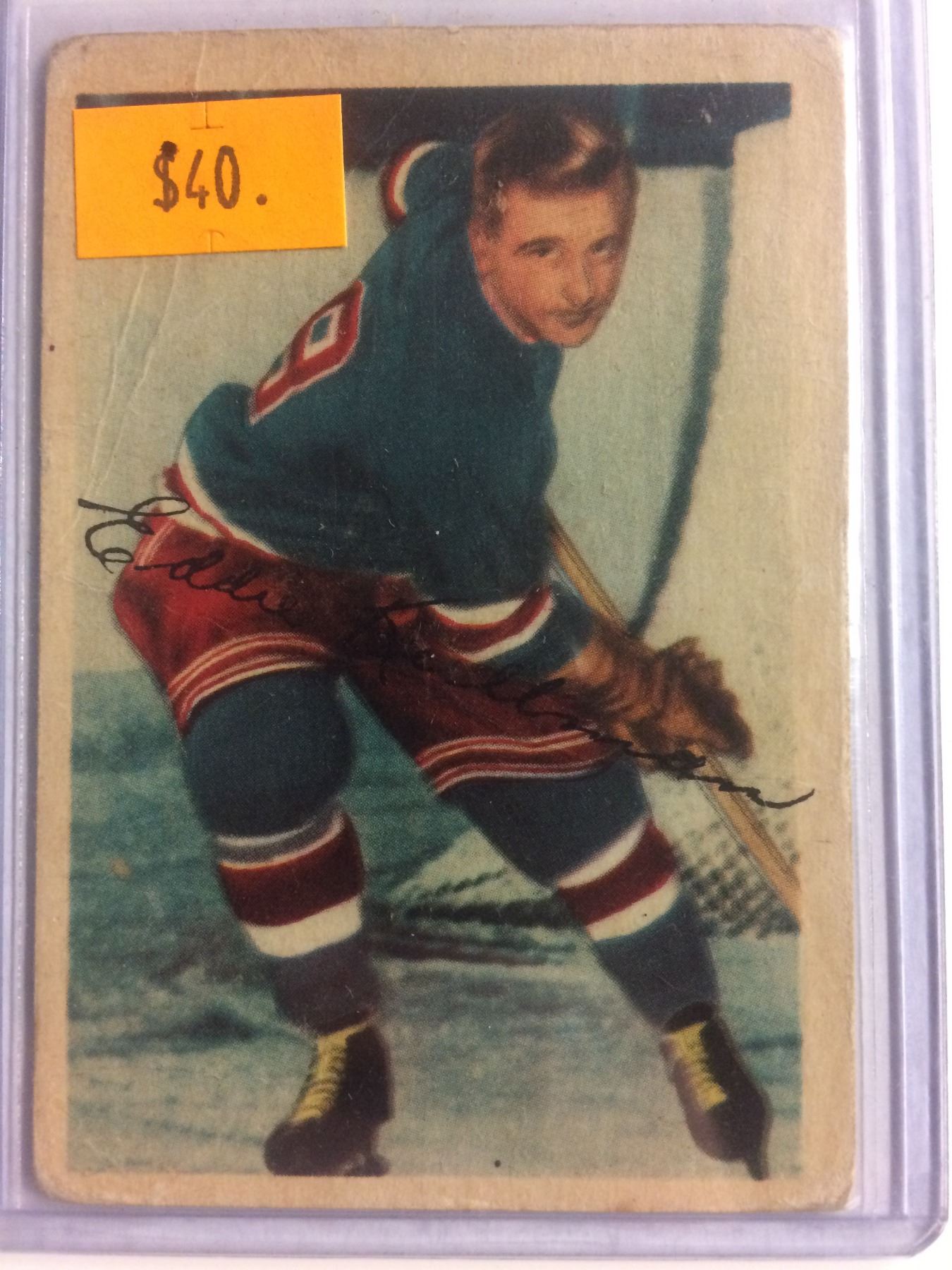 1953-54 Parkhurst #61 ED KULLMAN
