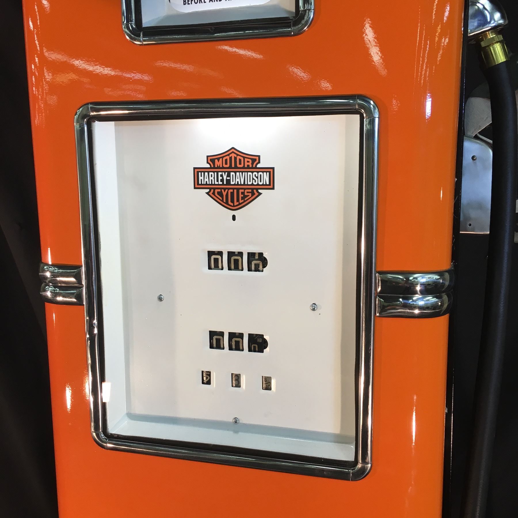 Harley Davidson Vintage Gas Pump
