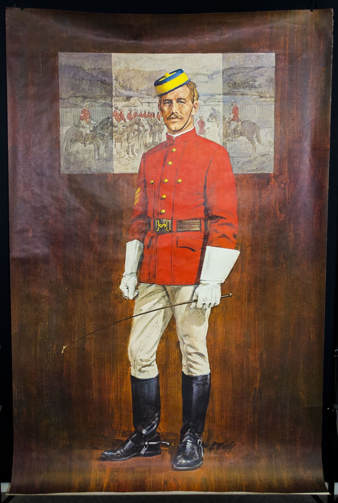 RCMP Poster/Mural - First Official Uniform (North West Mounted Police)
