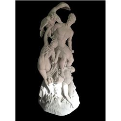 Attrib to Muller, Prometheus Bound Sculpture