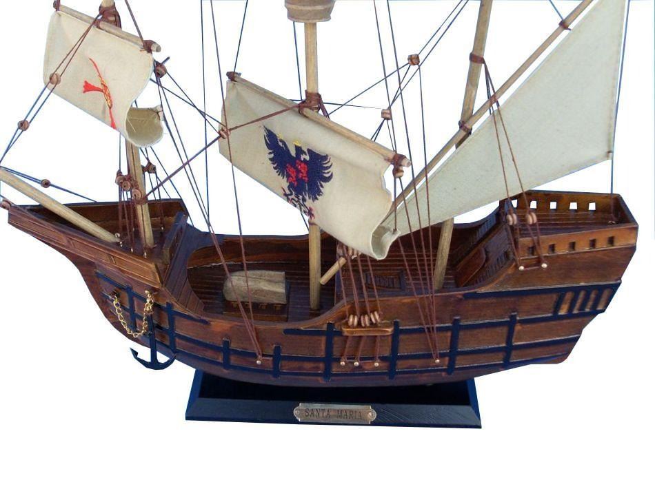 Wooden Model Ship, Columbus, Santa Maria