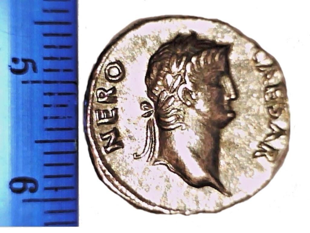 Sun God Roman Emperor Nero Rome Roma coin Colossus Statue Reproduction