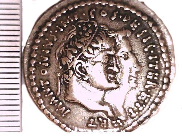 Roman Mark Antony & Octavia Cistophoric Tetradrachm Ephesus Dionysus Coin
