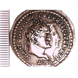 Roman Mark Antony & Octavia Cistophoric Tetradrachm Ephesus Dionysus Coin