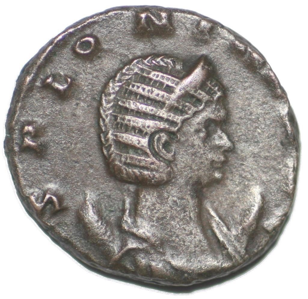 Roman Silver Or Billon Coin Antoninianus Salonina Venus Victrix 18mm 3,59 G