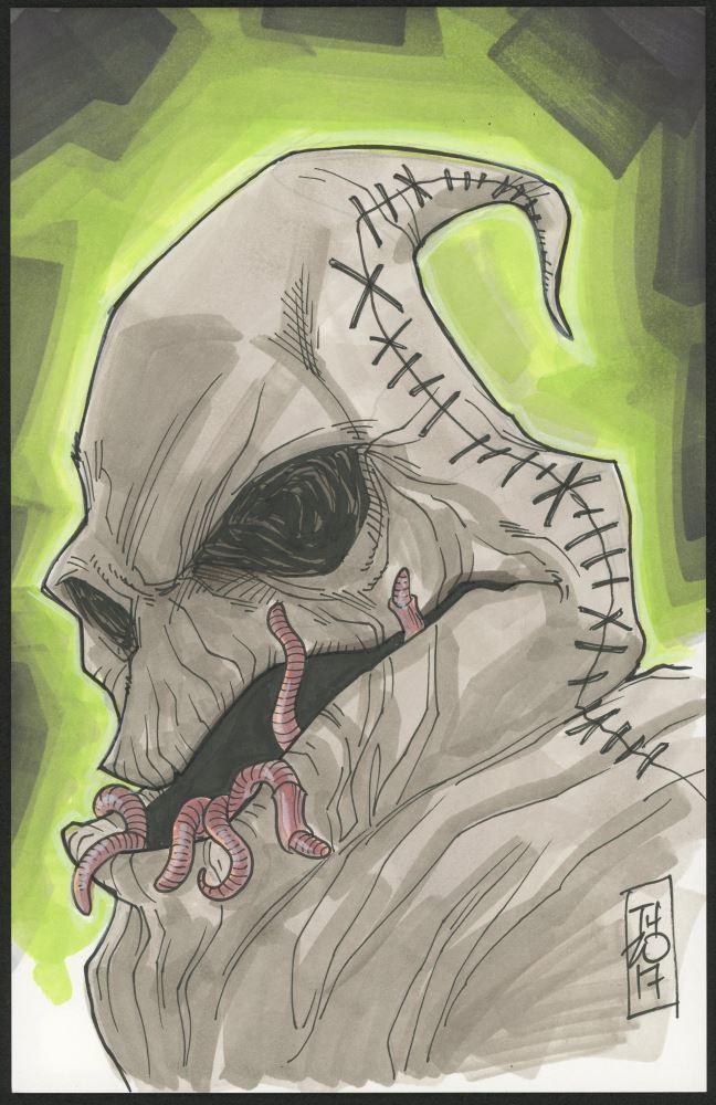 Tom Hodges - Oogie Boogie "The Nightmare Before Christmas" Signed ...