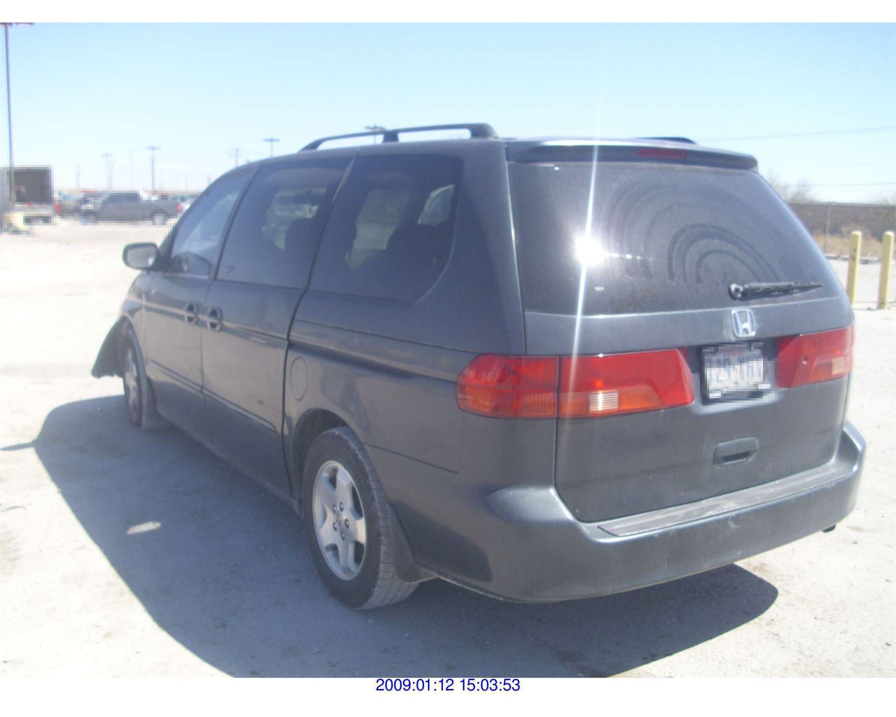 2000 - HONDA ODYSSEY//REBUILT SALVAGE