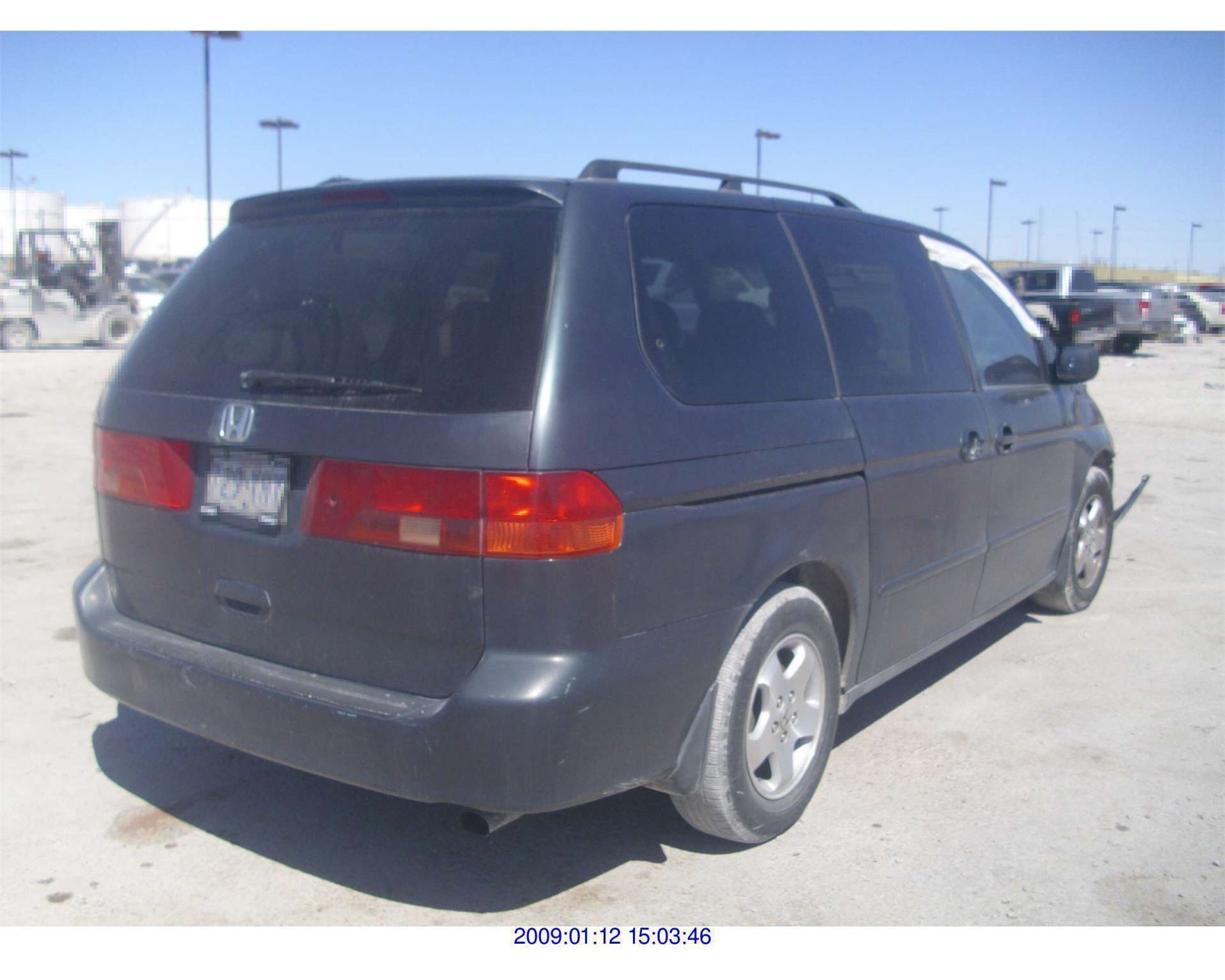2000 - HONDA ODYSSEY//REBUILT SALVAGE