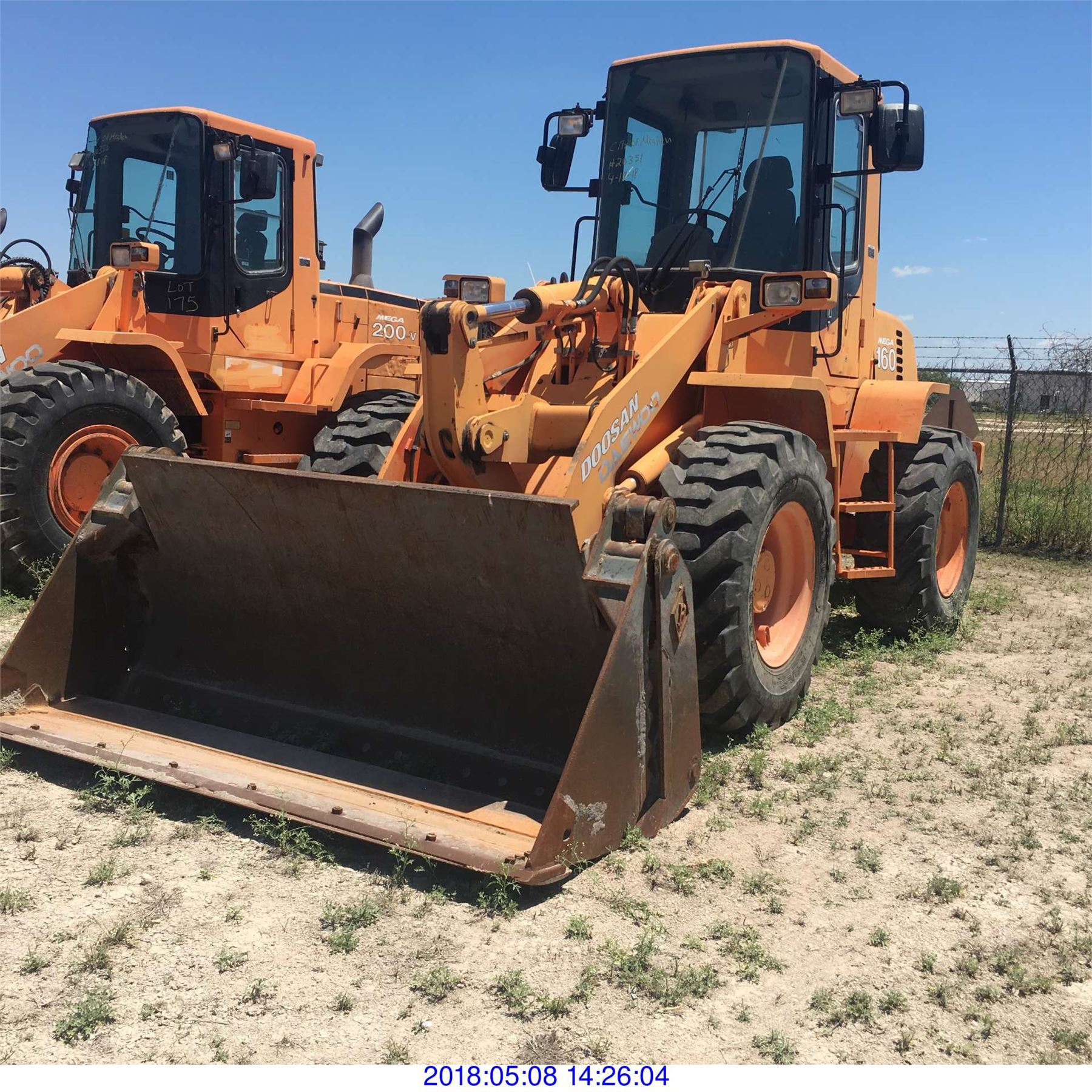 2006 - DOOSAN DAEWOO 160V FRONT END LOADER