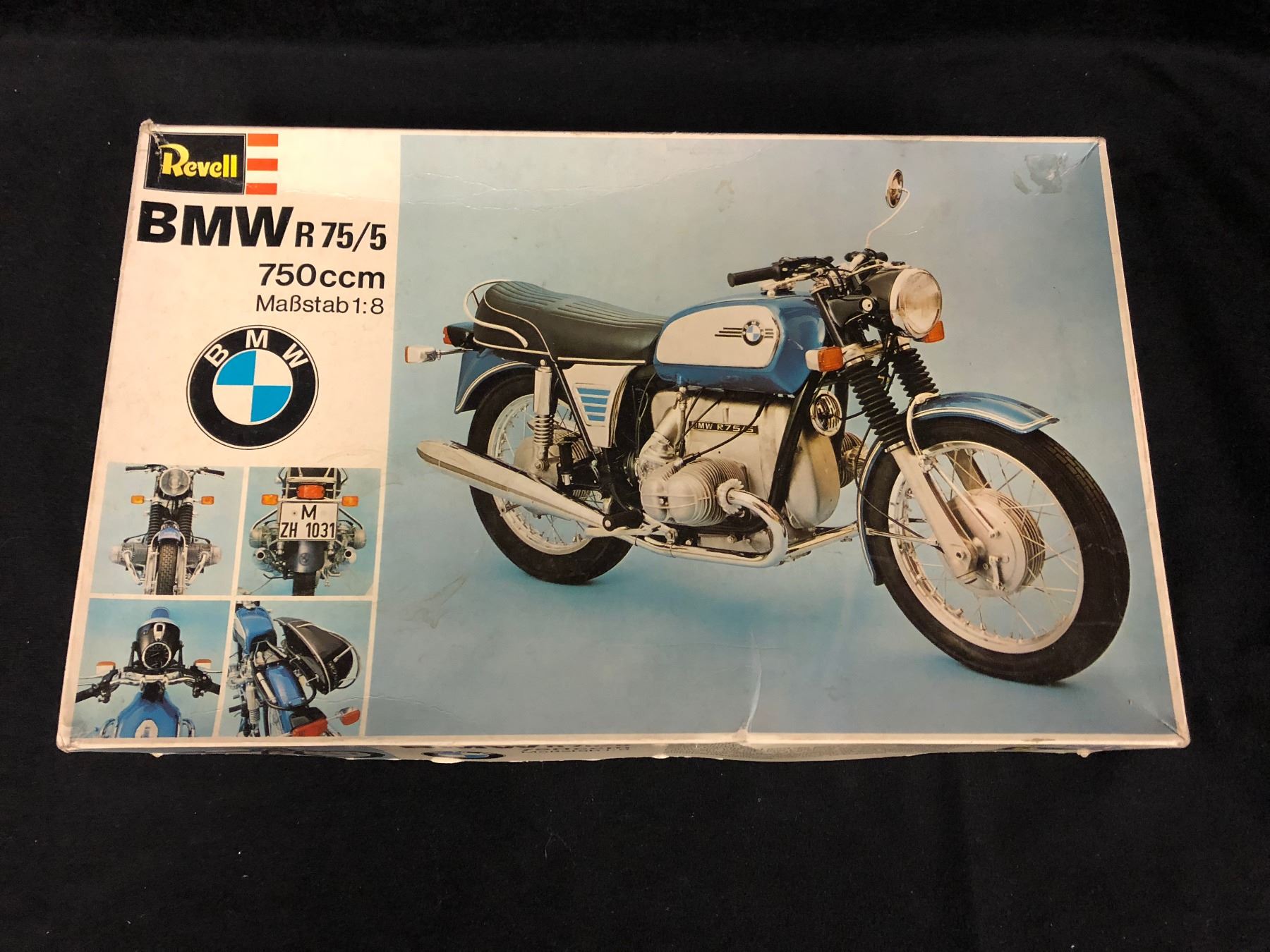 REVELL BMW R 75/5 MODEL KIT IN BOX (1/8 SCALE)