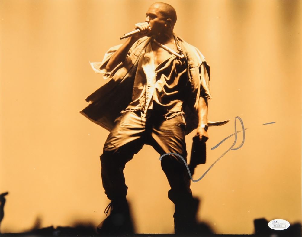 Kanye West Signed 11x14 Photo (JSA)