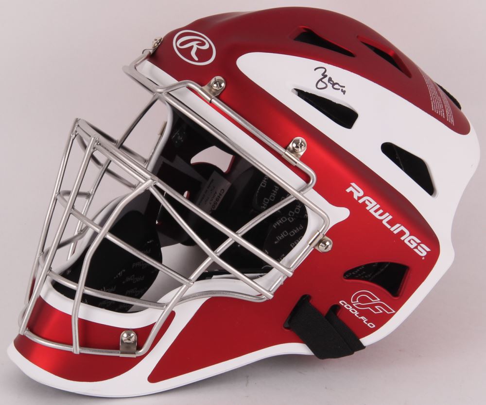 Yadier Molina Signed Rawings Catcher's Mask (MLB Hologram)