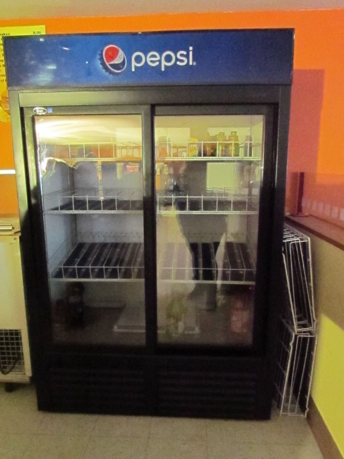 2 door Pepsi cooler