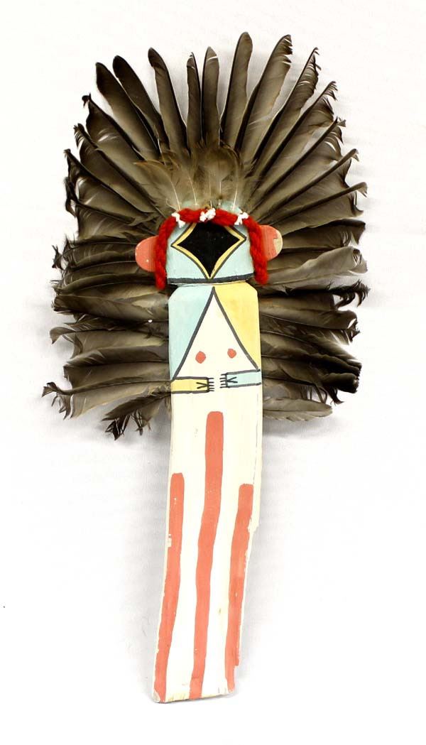 Hopi Chasing Star Flat Kachina, Willie Qumyintewa