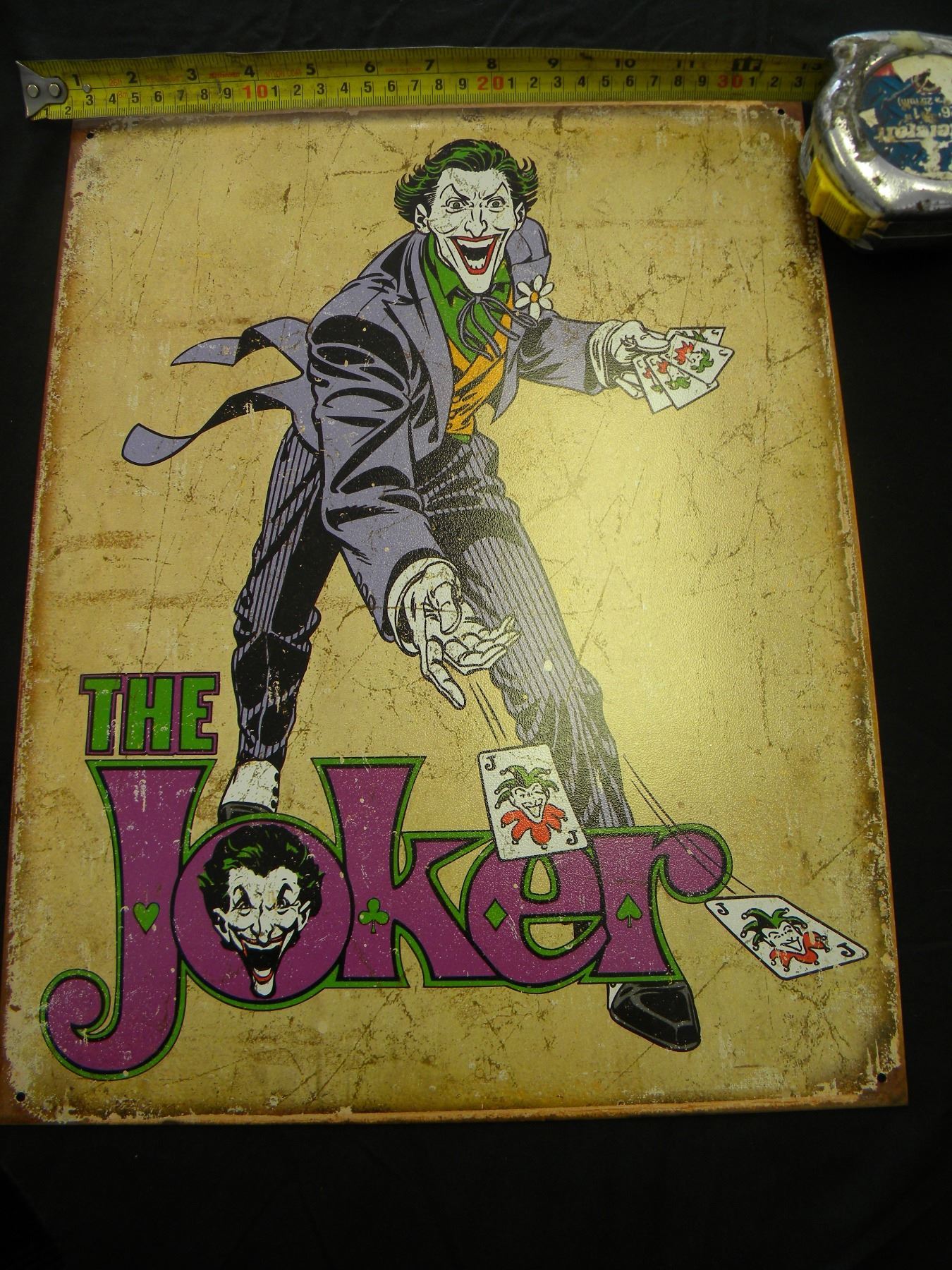 DC Comics the joker tin sign