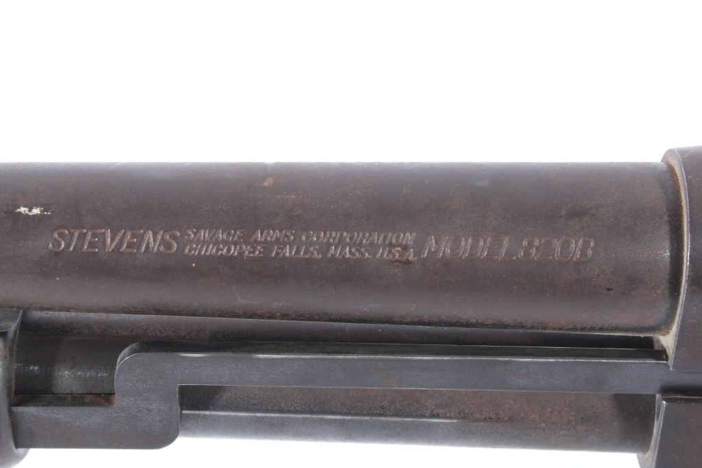 Stevens Model 820B 12 GA Pump Action Shotgun