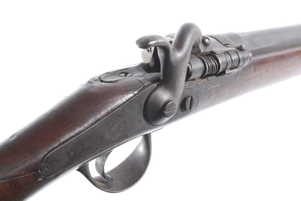 Belgium Breech Loading Zulu Snider 12 G Shotgun