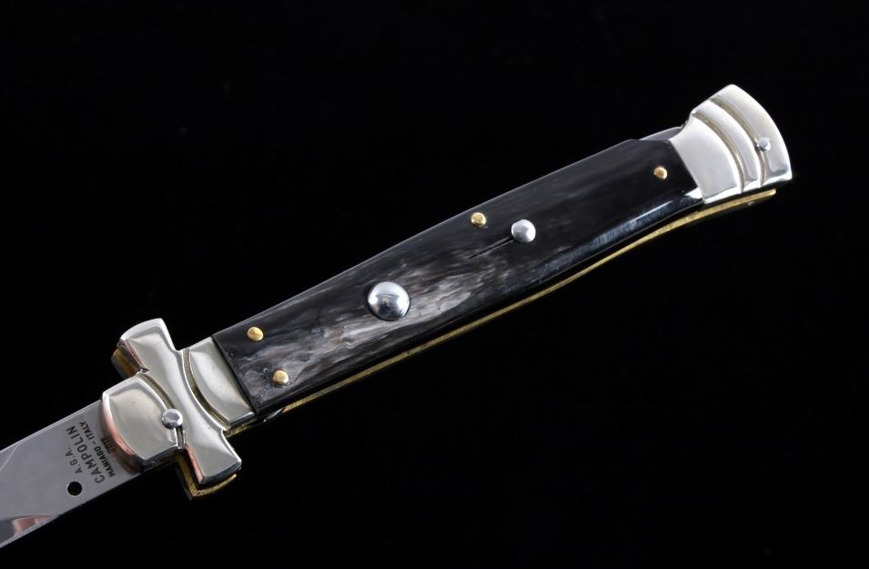 Campolin Maltese Cross Italian Switchblade Knife