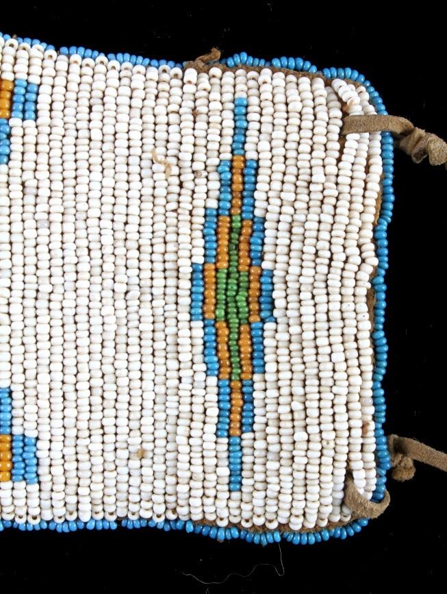 Sioux Native American Beaded Arm Bands c.1890