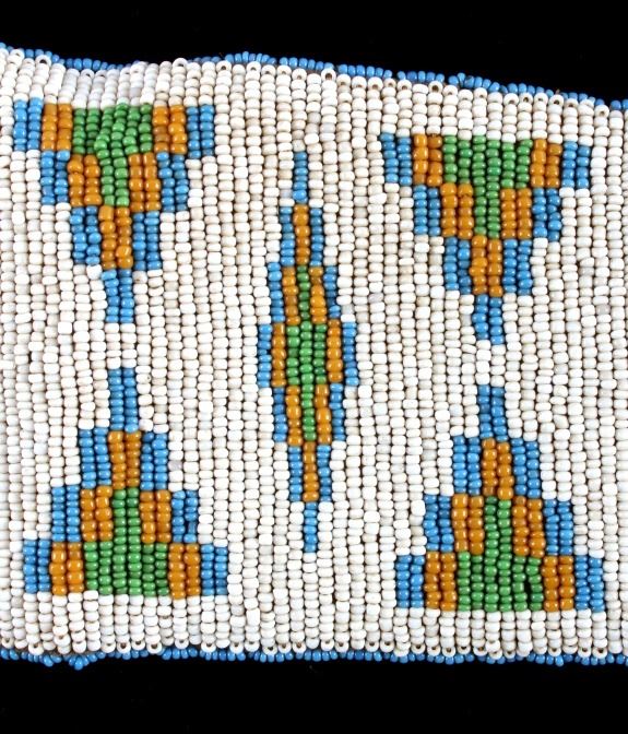 Sioux Native American Beaded Arm Bands c.1890