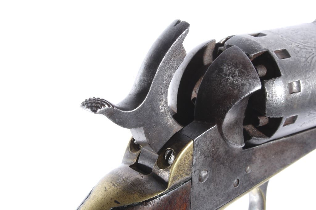Manhattan Firearm .36 Colt 1859 Engraved Revolver