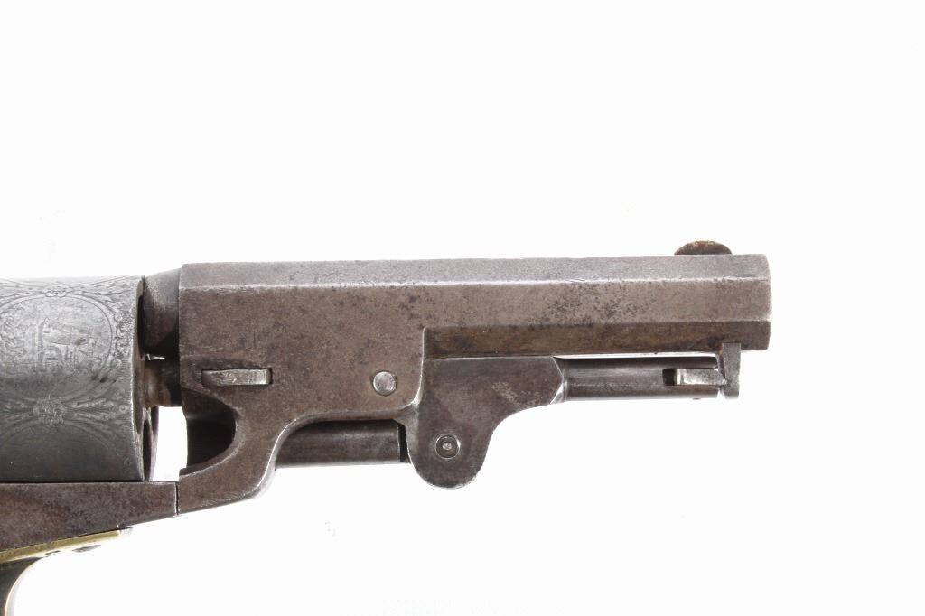 Manhattan Firearm .36 Colt 1859 Engraved Revolver