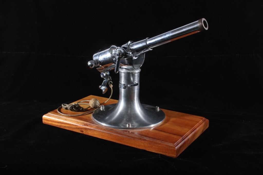 U.S Naval Co. 10G Chrome Bronze Signal Cannon