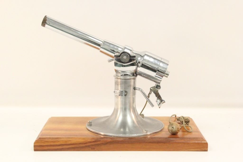 U.S Naval Co. 10G Chrome Bronze Signal Cannon