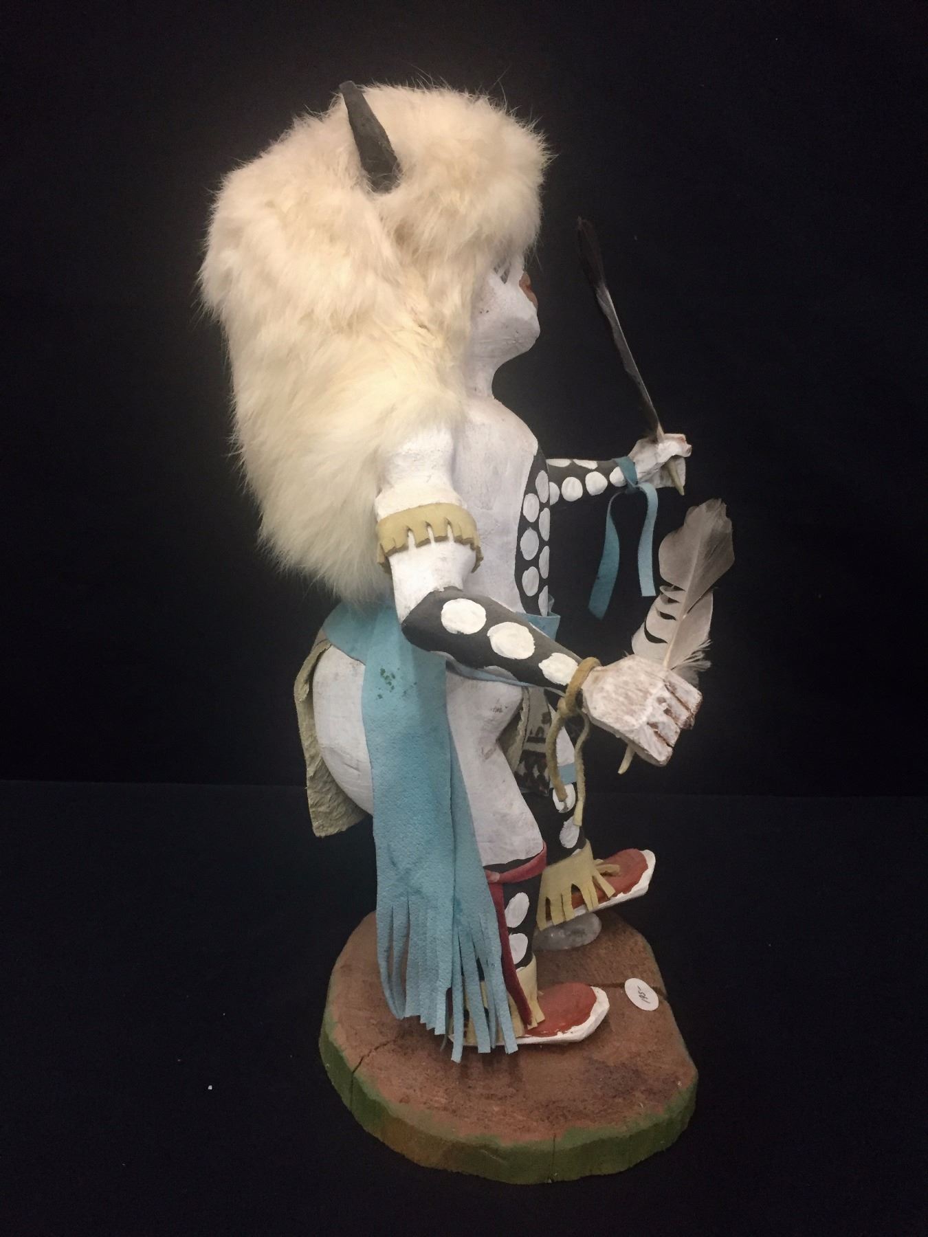 Folk Art Buffalo Dancer Kachina