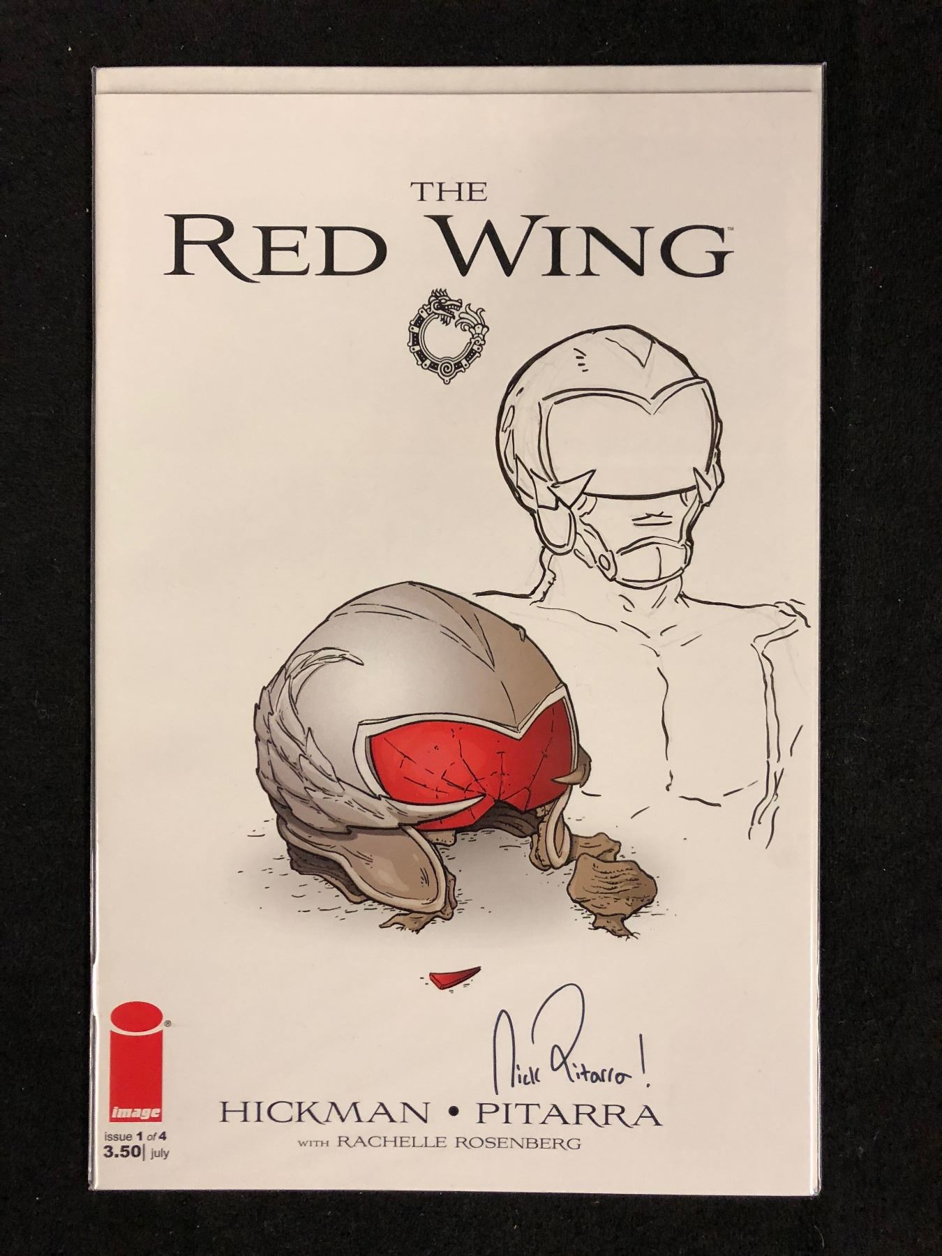 The Red Wing Issue 1 0f 4 Prints Image Comics Jonathan Hickman, SIGNED ...