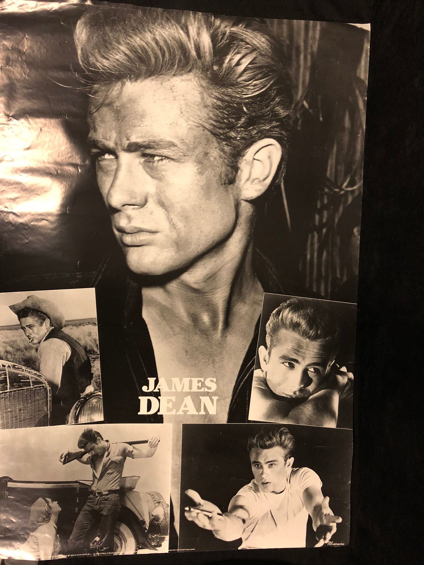VINTAGE JAMES DEAN POSTER