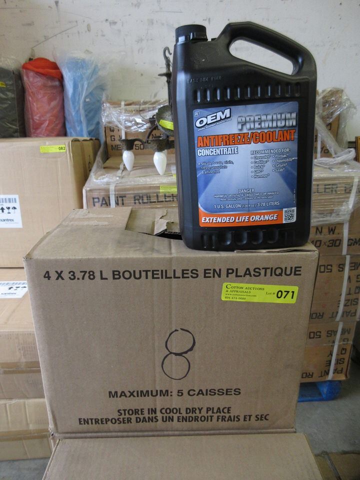 Case of OEM Antifreeze/Coolant Concentrate