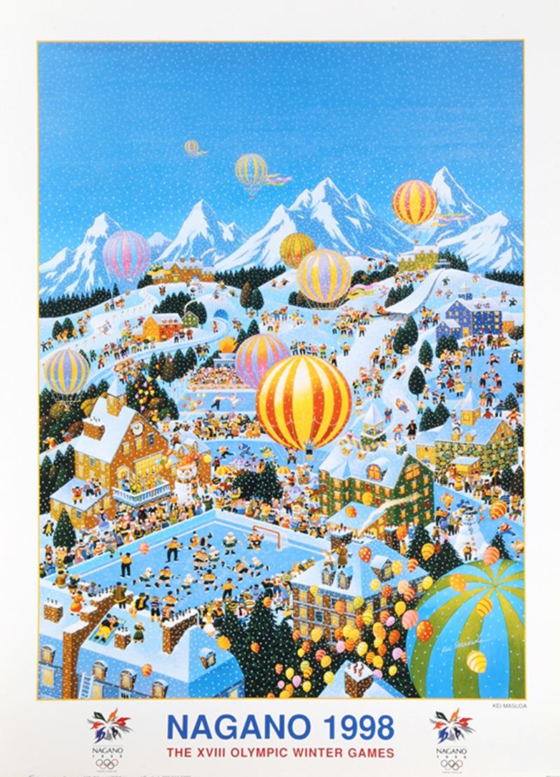Kei Masuda, Winter Olympics 1998, Poster