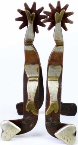 KB & P lady leg spurs