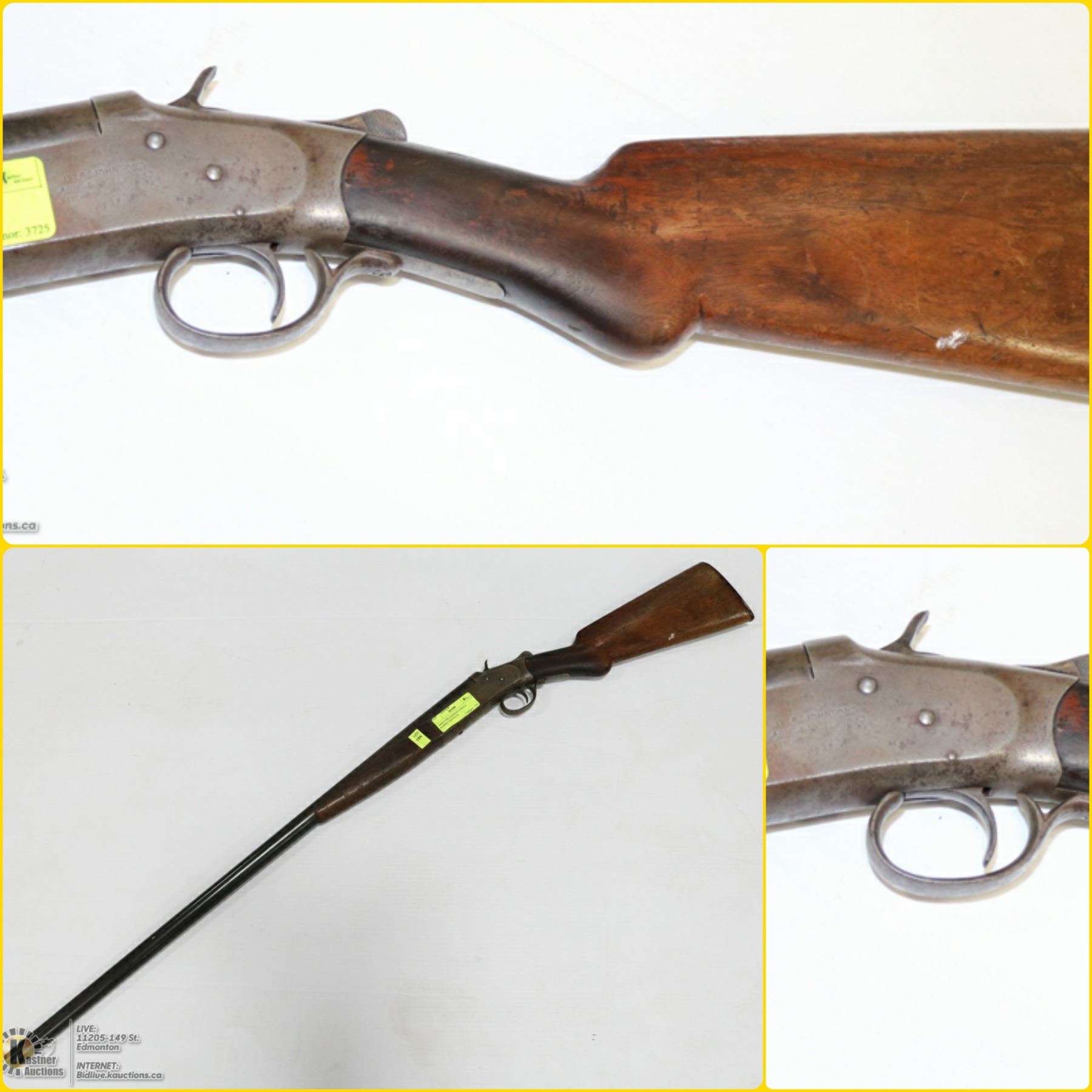 FEATURED ITEM:1800S IVER JOHNSON SINGLE BARREL SHOTGUN.