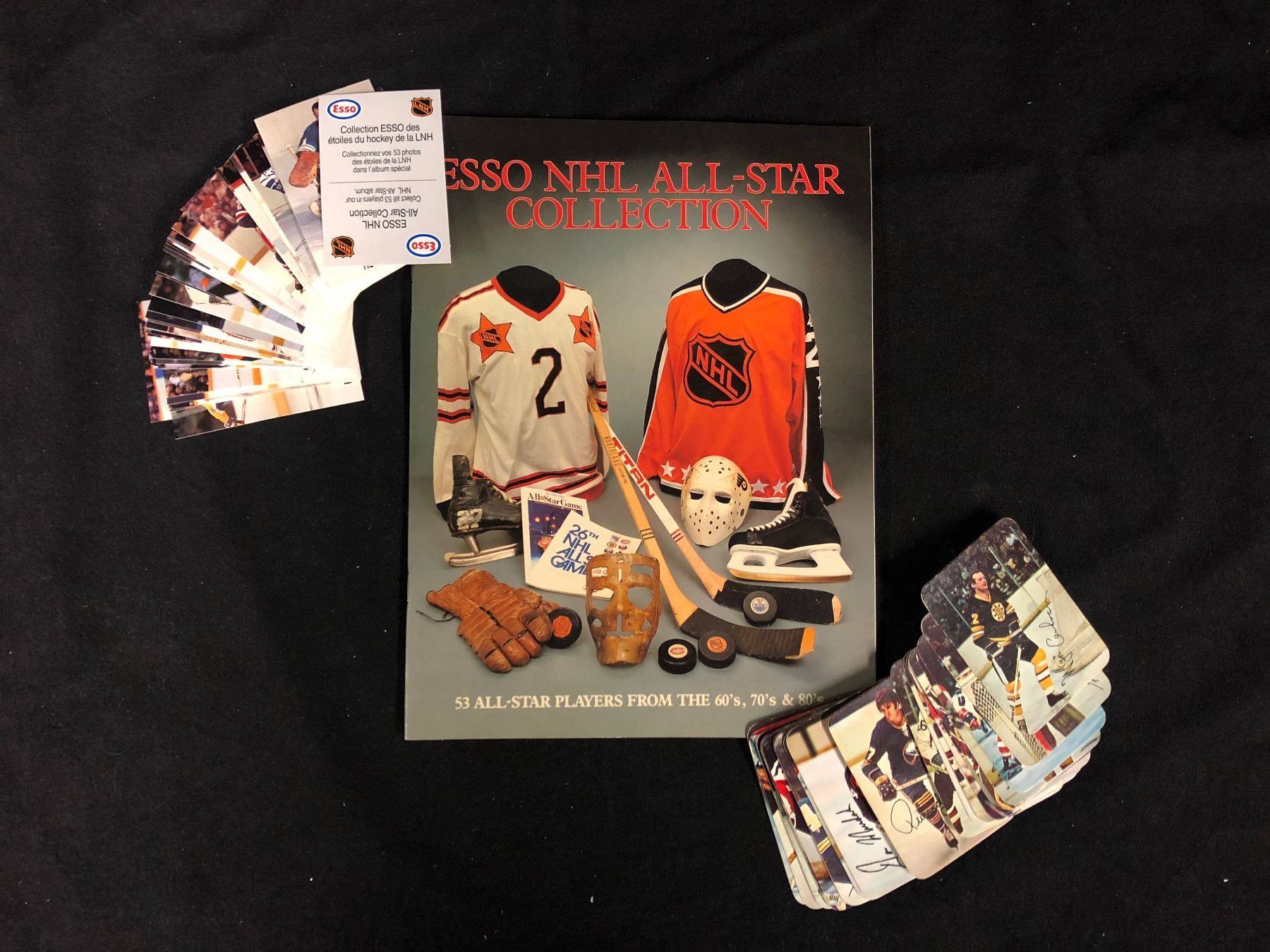1988-89 ESSO NHL ALL-STAR COLLECTION ALBUM W/ CARDS