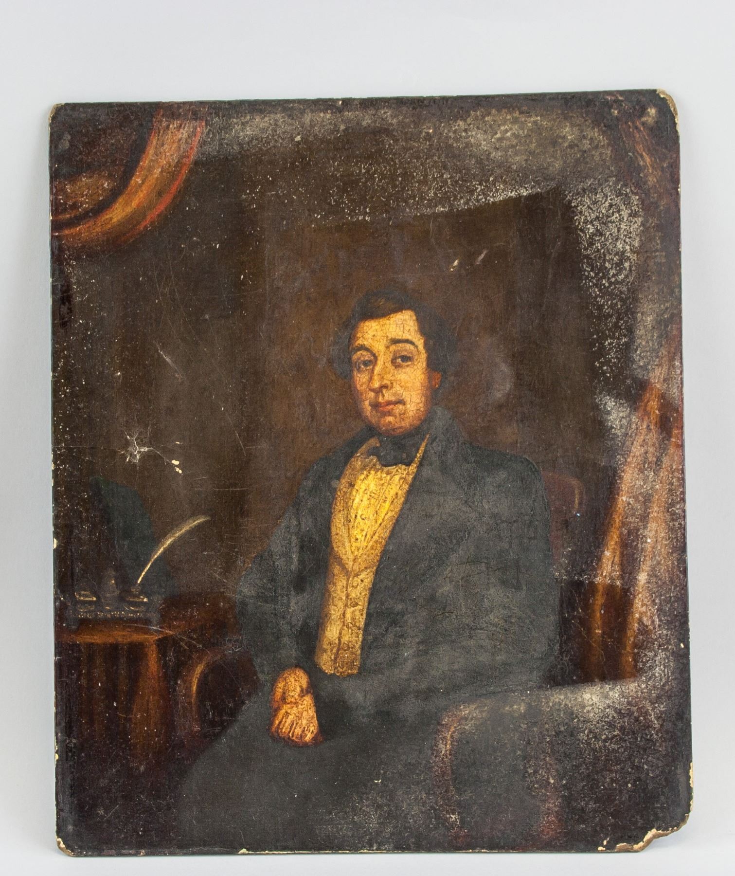 J.M.W. Turner 1775-1851 British Oil Portrait