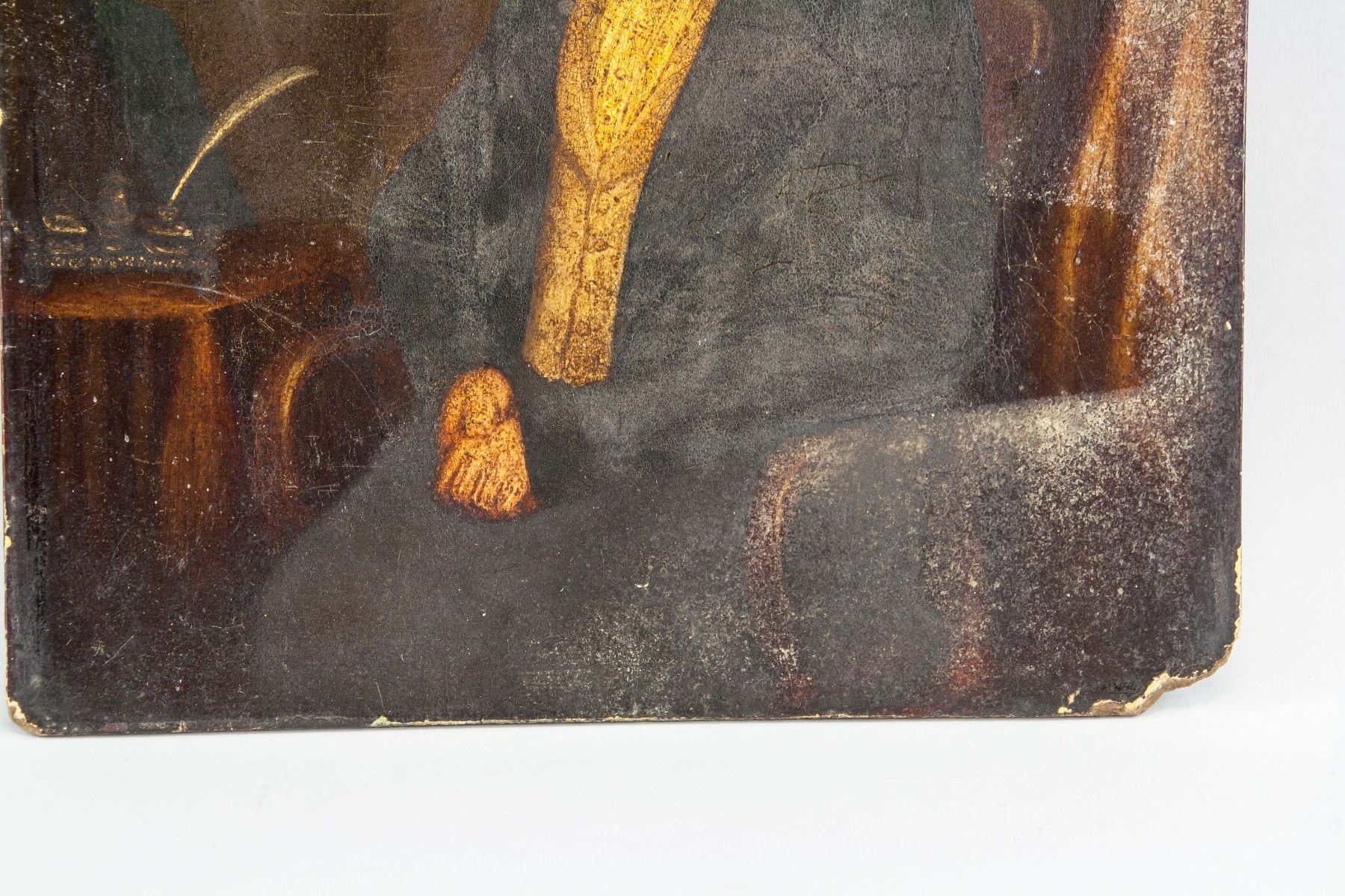 J.M.W. Turner 1775-1851 British Oil Portrait