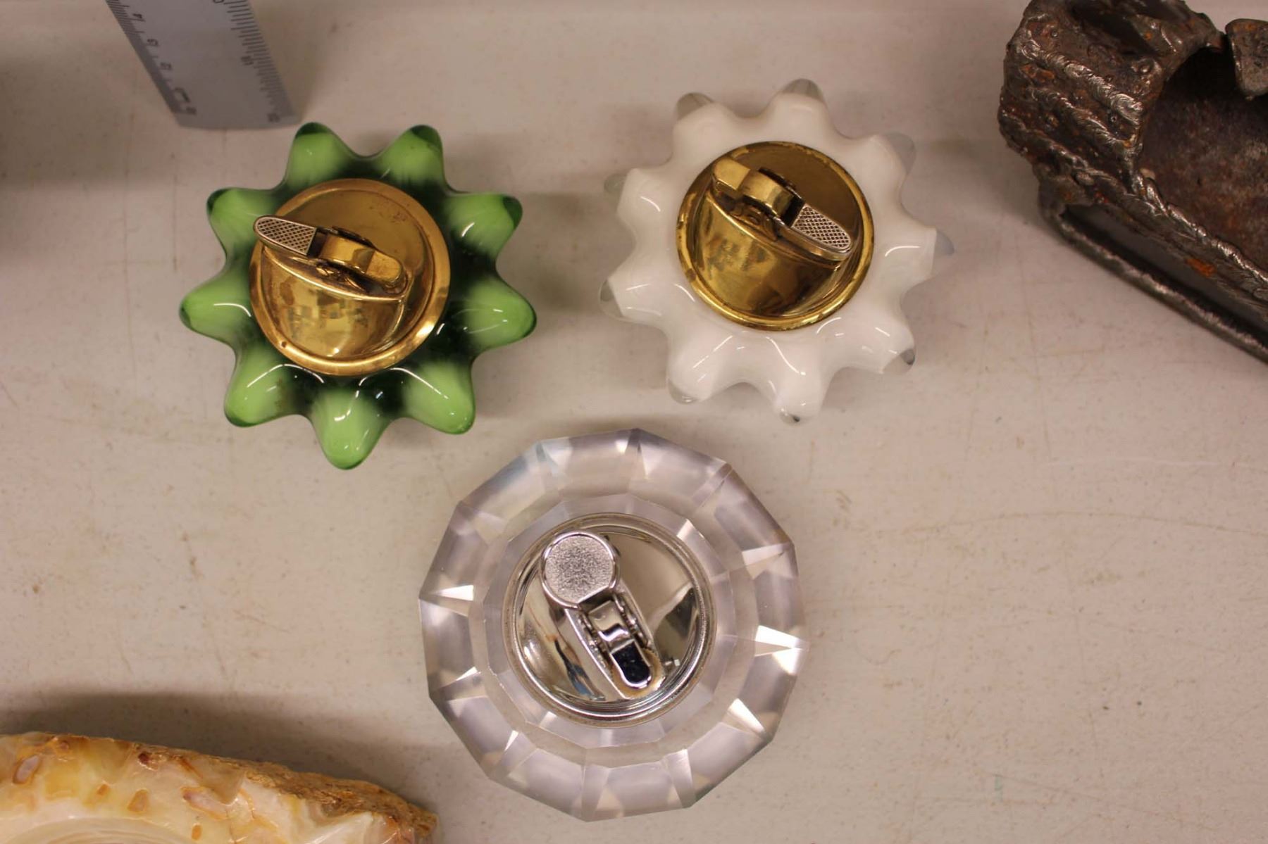 Lot of Vintage Lighters & Ashtrays